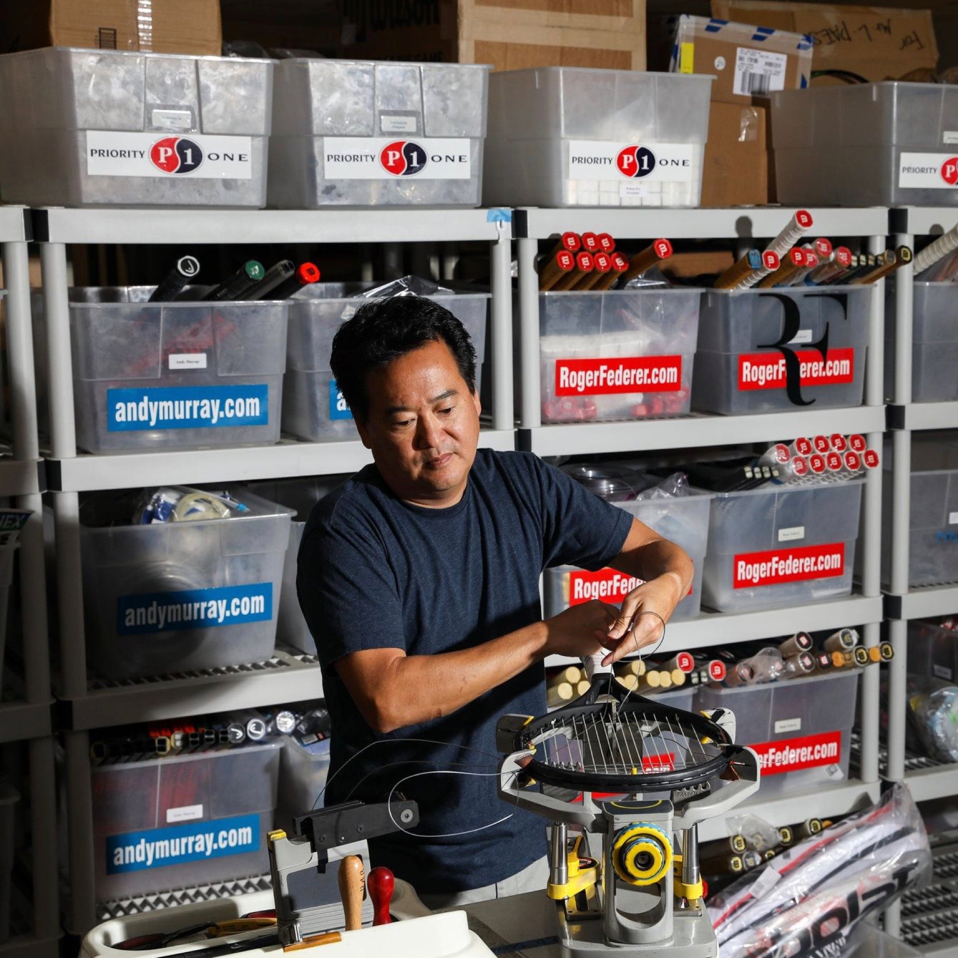 Ron Yu - Stringer to Federer – Functional Tennis